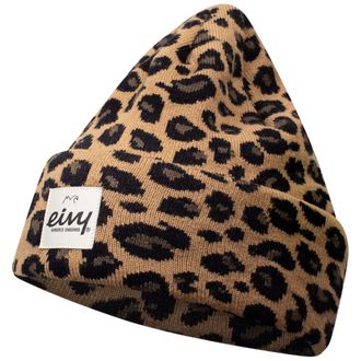 Eivy Damen Watcher Beanie-Mütze, Leopard, Einheitsgröße EU