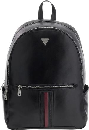 Guess Homme, Sacs, Noir, Taille: ONE Size Torino Logo Mini Backpack