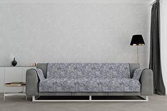 Italian Bed Linen Glamour rutschfest Sofa Abdeckung, Dunkel blau, 4 Plätze