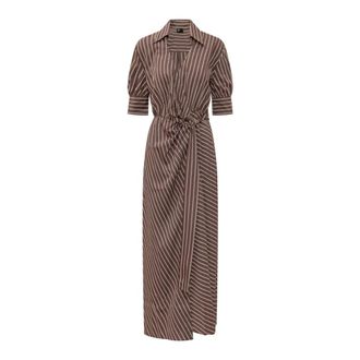 Pinko Alexandra Kleid - - Dresses - Damen - Braun - M