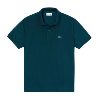 Lacoste Gr&uuml;nes Poloshirt im klassischen Stil - - Tops - Herren - Gr&uuml;n - XS