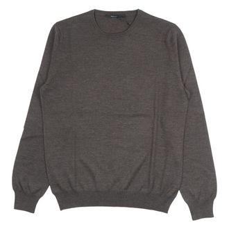 Tagliatore Marley Rundhals-Strickware - - Knitwear - Herren - Grau - L