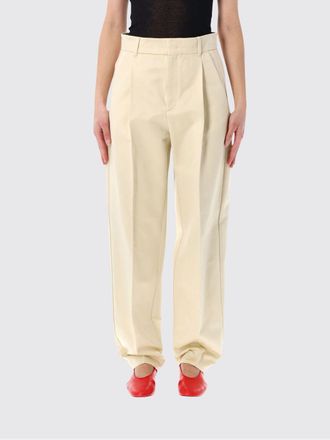 SOEUR High-Waist Palazzo-Hose aus Bio-Baumwolle mit Bundfalten