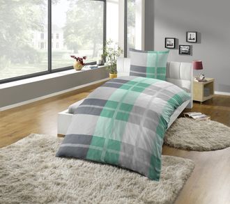 Mesana Bettw&auml;sche Feinbiber 80x80 + 155x220 cm