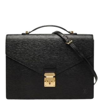 Louis Vuitton Sacoche Epi Pre-owned - Homme - Pre-owned - Noir - Taille: ONE Size