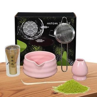 Generic Support pour fouet - Ensemble de thé japonais - Ensemble de thé - Véritable ensemble de thé naturel sûr | Ensemble de fouet robuste - Kit de pour la m