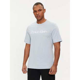 Calvin Klein T-Shirt 00GMS4K190 Himmelblau Regular Fit