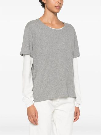 The Row Cotton and Cashmere Jeans - Gray