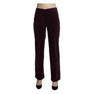 Bencivenga High Waist Straight Hosen - - Trousers - Damen - Lila - 2XL