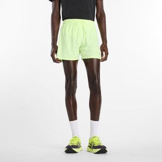 New Balance Herren RC Short 5 in Gr&uuml;n/Grau, Polywoven, Gr&ouml;&szlig;e XL