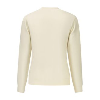 Napapijri Logo-Embroidered Cotton Sweatshirt - White