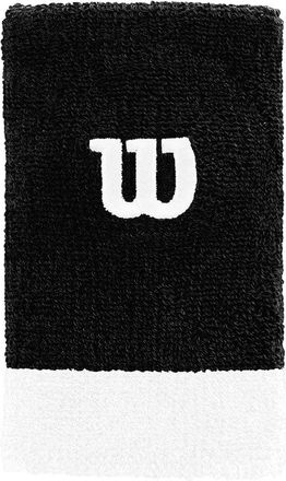 Wilson Schwei&szlig;band, Extra breit, Weiches Material, schwarz/wei&szlig;, WRA733519, Black/White/White, Einheitsgr&ouml;&szlig;e