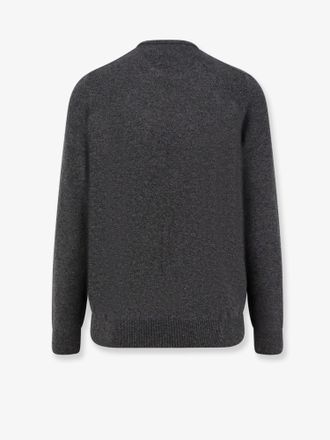 Polo Ralph Lauren Mens Crew-Neck Wool Sweater Grey