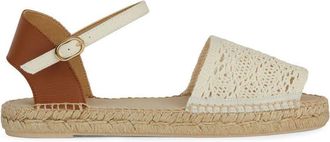Geox Damen D LAMPEDUSA C Wedge Sandal, Sand/Cognac, 41 EU