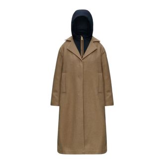 K-Way Lana Woll-Nylon-Jacke - - Coats - Damen - Beige - S