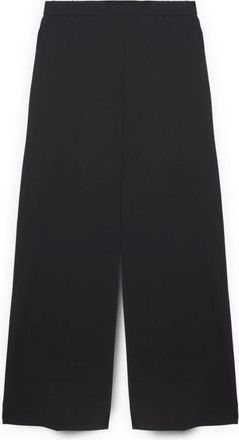 Fiorella Rubino Femme, Pantalons, Noir, Taille: 38 FR Pantalon &agrave; Jambes Larges