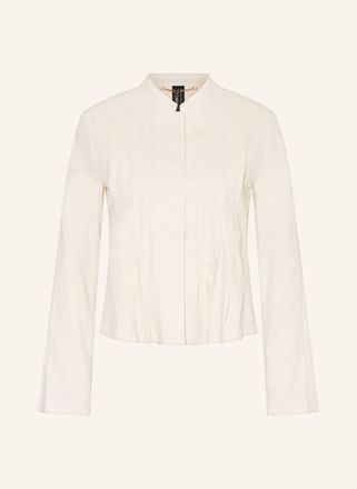 Marc Cain Jacke Mit Leinen weiss