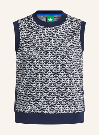 adidas Originals Adidas Originals Pullunder Originals All Over blau