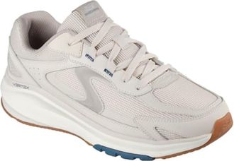 Skechers Herren Vertex Arke Sneaker, Natural Leather/Pu/Mesh, 41 EU