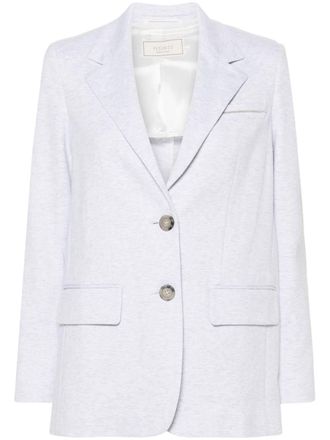 PESERICO blazer à simple boutonnage - Gris