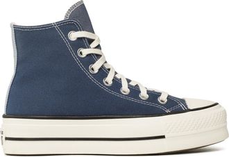 Converse Sneakers aus Stoff Converse Ctas Lift Hi A03821C Dunkelblau