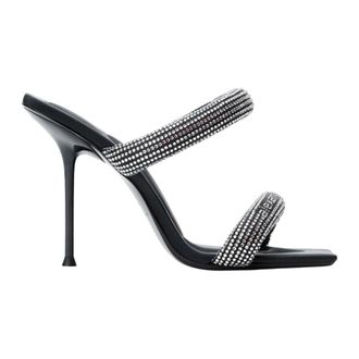 Alexander Wang Femme, Chaussures, Noir, Taille: 37 EU Julie Tubular Sandal