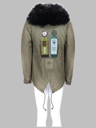 Mr & Mrs Italy Cotton Parka - Green