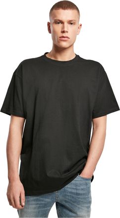 Build Your Brand Herren T-Shirt Heavy Oversize Tee, Basic T-Shirt für Männer, Oversized Fit, Baumwolle, 3XL, Black