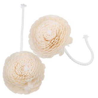 Pretyzoom 2 St&uuml;ck Kleine Diffusoren mit K&uuml;nstlichen Bl&uuml;ten aus Baumwollseil f&uuml;r &Auml;therische &Ouml;le Ersatzbl&uuml;ten f&uuml;r Aromatherapie Raumduft im Wohnzimmer Schlafzimme