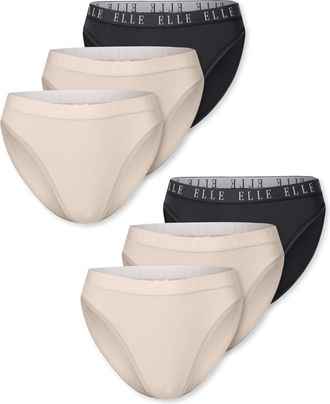 Elle Slip High Leg - ELLE LOGO