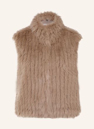 Rino&Pelle Rino & Pelle Kunstfell-Weste Dava beige