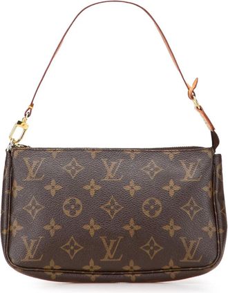 Louis Vuitton sac porté épaule Monogram Pochette Accessoires (2001) - Marron
