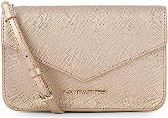 Lancaster Petit sac trotteur - Saffiano Signature Champagne