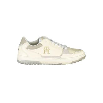 Tommy Hilfiger Beige Sportschuhe mit einzigartiger Stickerei - - Shoes - Herren - Beige - 45 EU