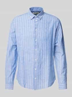 Casual Friday Regular Fit Freizeithemd aus Baumwoll-Leinen-Mix Modell ANDRÉ