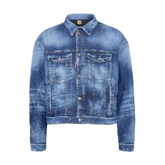 Dsquared2 Stilvolle M&auml;ntel f&uuml;r M&auml;nner und Frauen - - Jackets - Herren - Blau - M