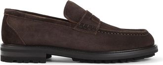 Kiton Mocassins - Marron Fonc&eacute;