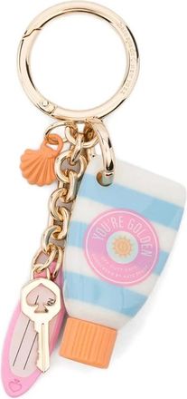 Kate Spade New York Femme, Accessoires, Multicolore, Taille: ONE Size Breloque de sac Cr&egrave;me solaire Charmed