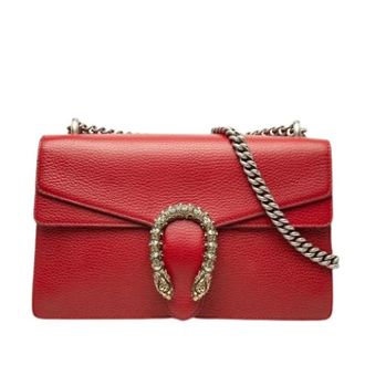 Gucci Sac bandouli&egrave;re Dionysus Pre-owned - Femme - Pre-owned - Rouge - Taille: ONE Size