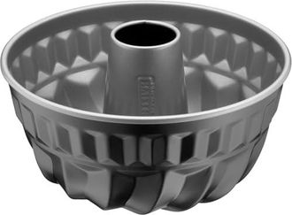 Original Kaiser Inspiration Kaiser Bundform Ø 22 cm, Kuchenform rund, antihaftbeschichtet, gleichmäßige Bräunung, grau, Made in Germany antihaftbeschichtet, Legierter