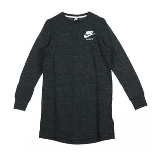 Nike Femme, Robes, Noir, Taille: 38 FR Robe de Gymnastique Vintage Noire pour Femmes