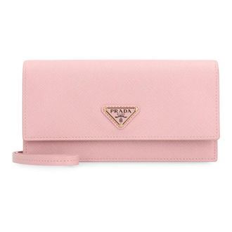 Prada Mini Crossbody Tasche aus Leder - - Bags - Damen - Rosa - ONE SIZE
