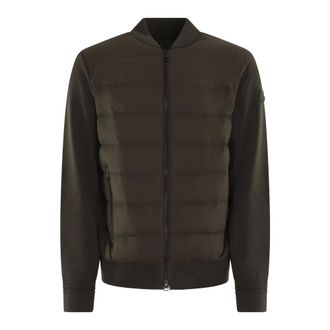 Moncler Homme, Vestes, Gris, Taille: XL Veste en Laine &agrave; Fermeture &Eacute;clair Grise