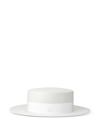 Maison Michel chapeau Kiki - Blanc