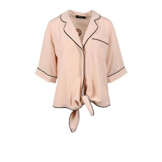 Twinset Damen Puderrosa Hemd - - Blouses & Shirts - Damen - Rosa - XL