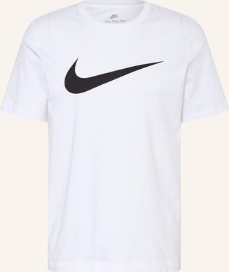 Nike T-Shirt Icon Swoosh weiss