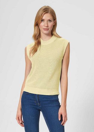 Madeleine Strickpullover Pullunder mit Stehkragen