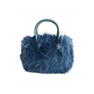 M*BRC M*Brc, Femme, Sacs, Bleu, Taille: ONE Size Glam Handbag