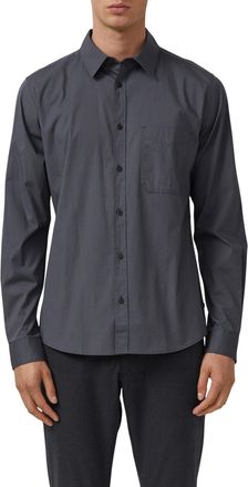 s.Oliver Slim Fit: Gemustertes Hemd mit Kentkragen