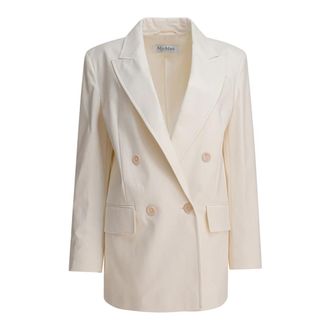 Max Mara Eleganter Wei&szlig;er Blazer - - Jackets - Damen - Wei&szlig; - S
